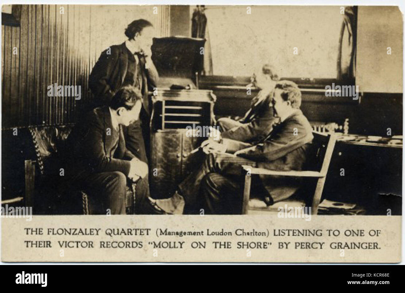 Flonzaley Quartet circa 1915 Stock Photo - Alamy
