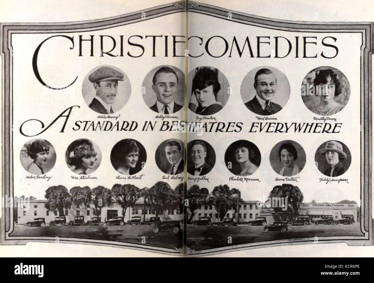 Christie Comedies Ad 2 Oct 1920 EH Stock Photo - Alamy