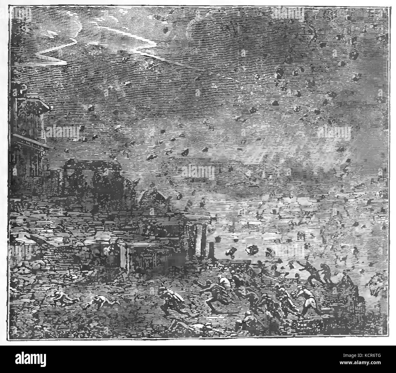 Atlantis The Antediluvian World 1882 p033 Stock Photo - Alamy