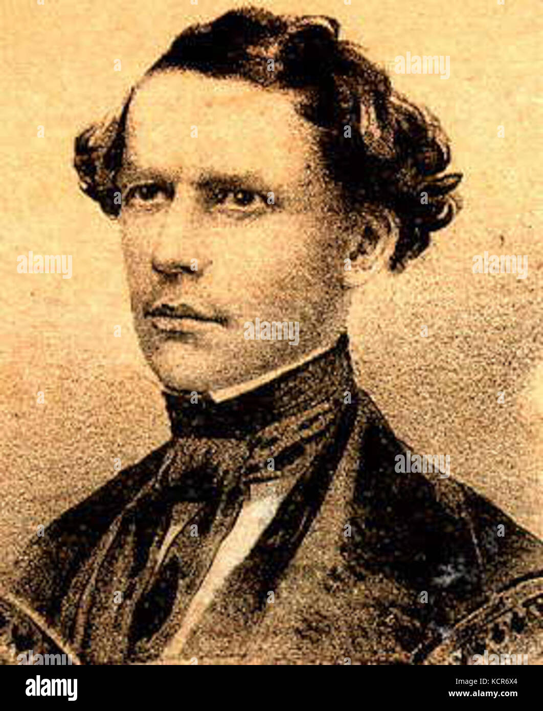 Edwin Pearce Christy circa 1850 Stock Photo - Alamy