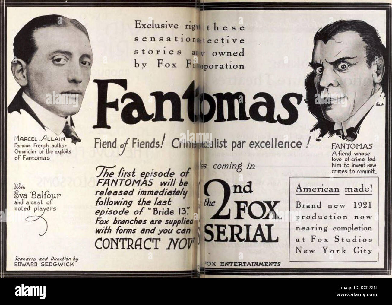 Fantômas hi-res stock photography and images - Alamy