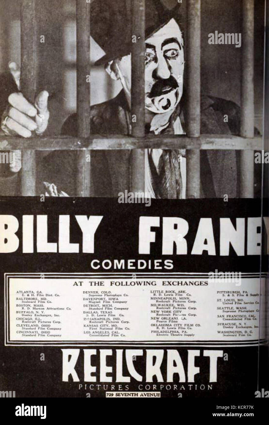 Billy Franey Nov 1920 EH Stock Photo - Alamy