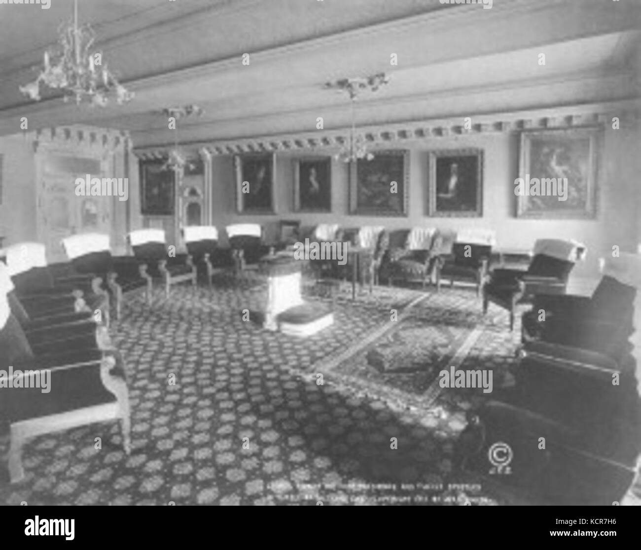 Council Room in The House of the Lord Stock Photo - Alamy