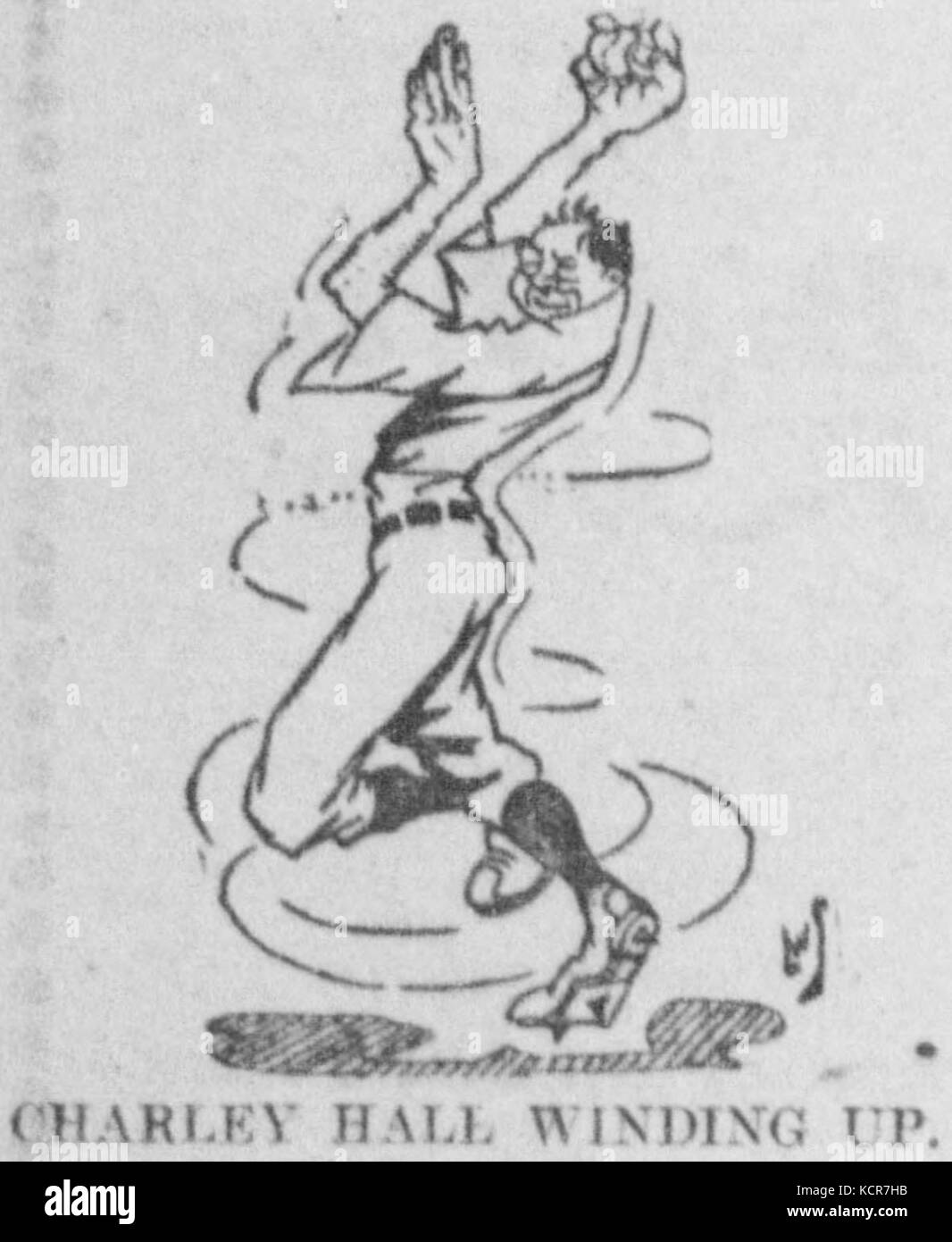 Charley Hall Winding Up Stock Photo - Alamy