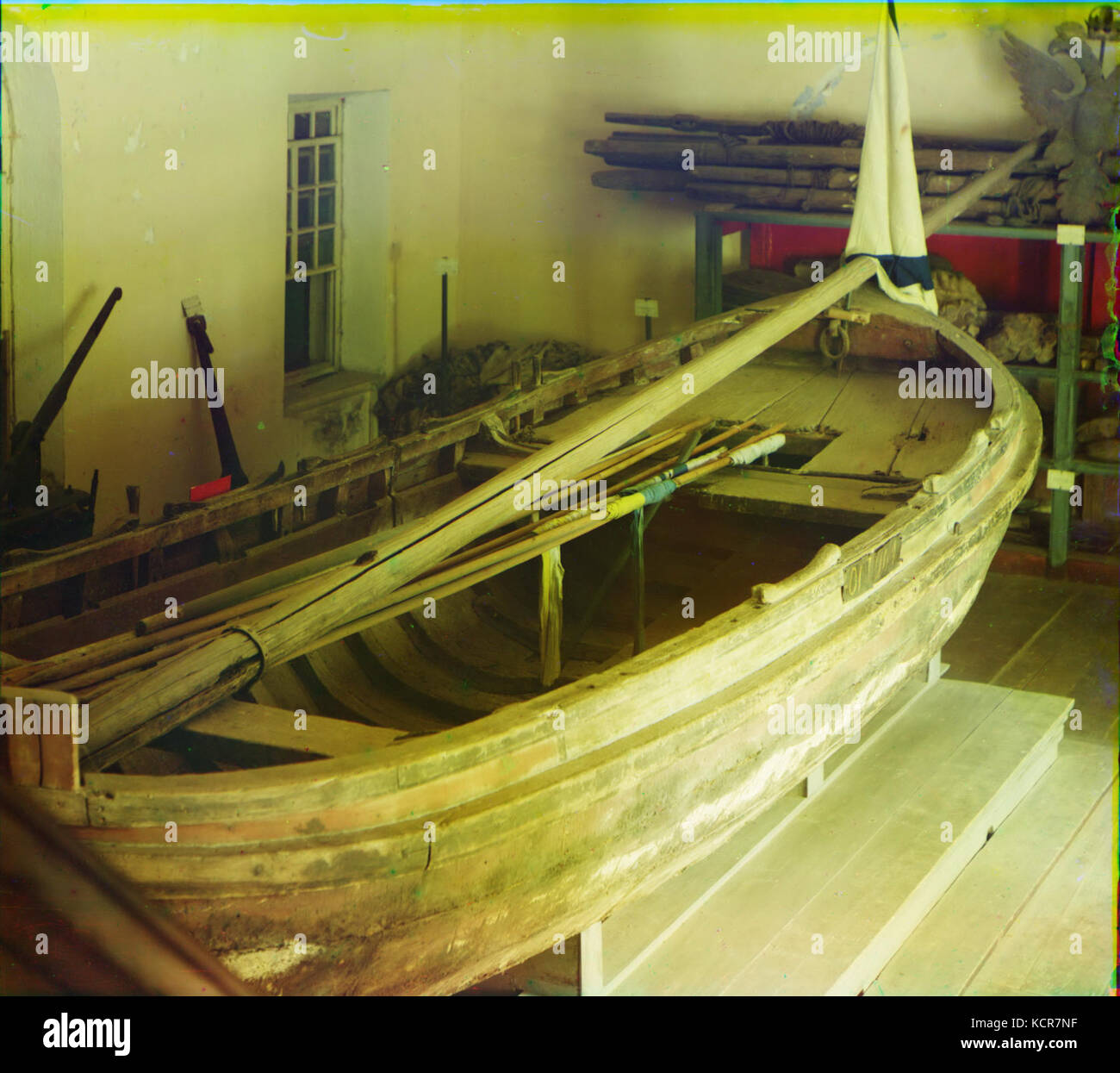 Boat of Peter I Fortune Stock Photo - Alamy