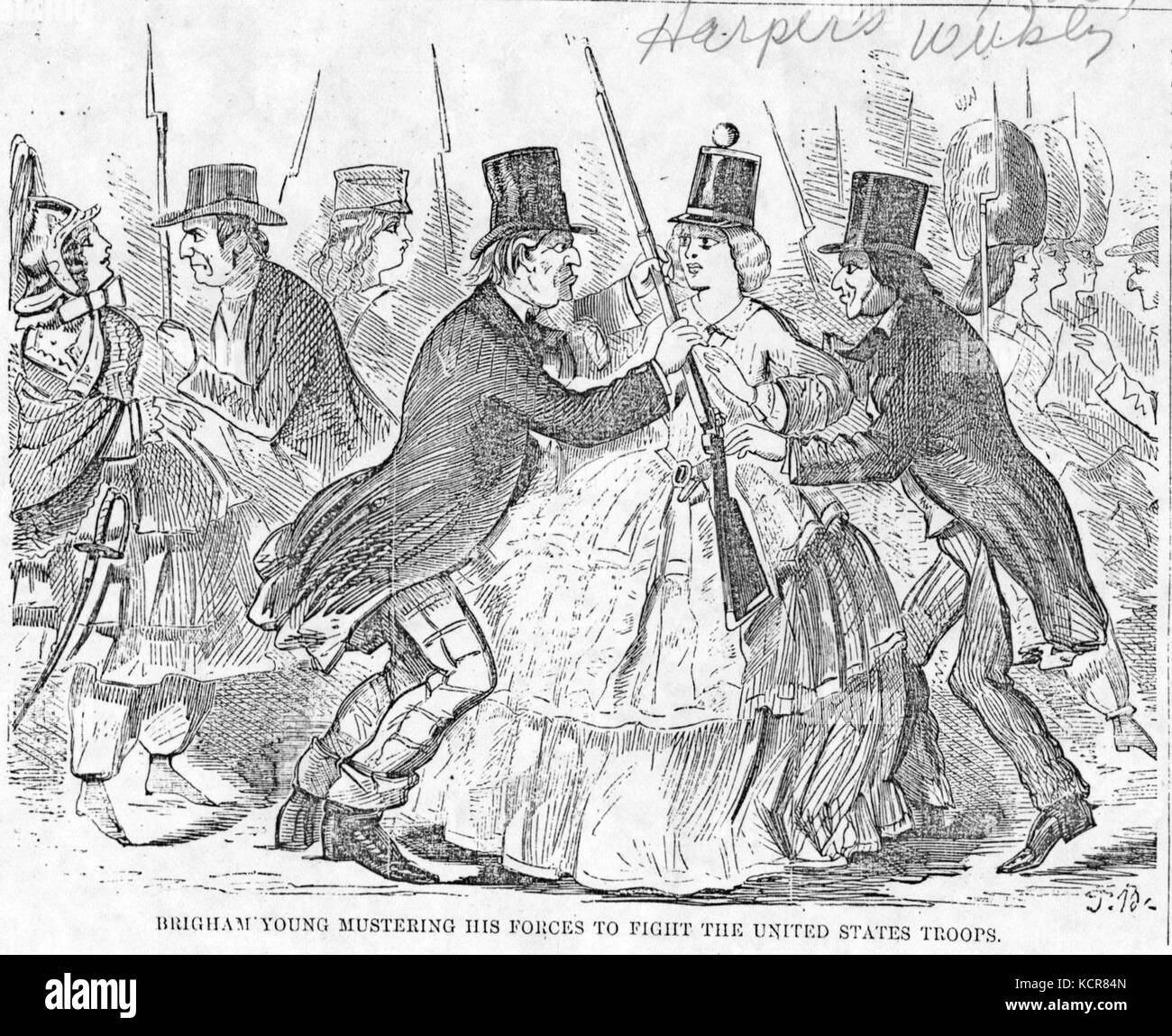 Mustering Black and White Stock Photos & Images - Alamy