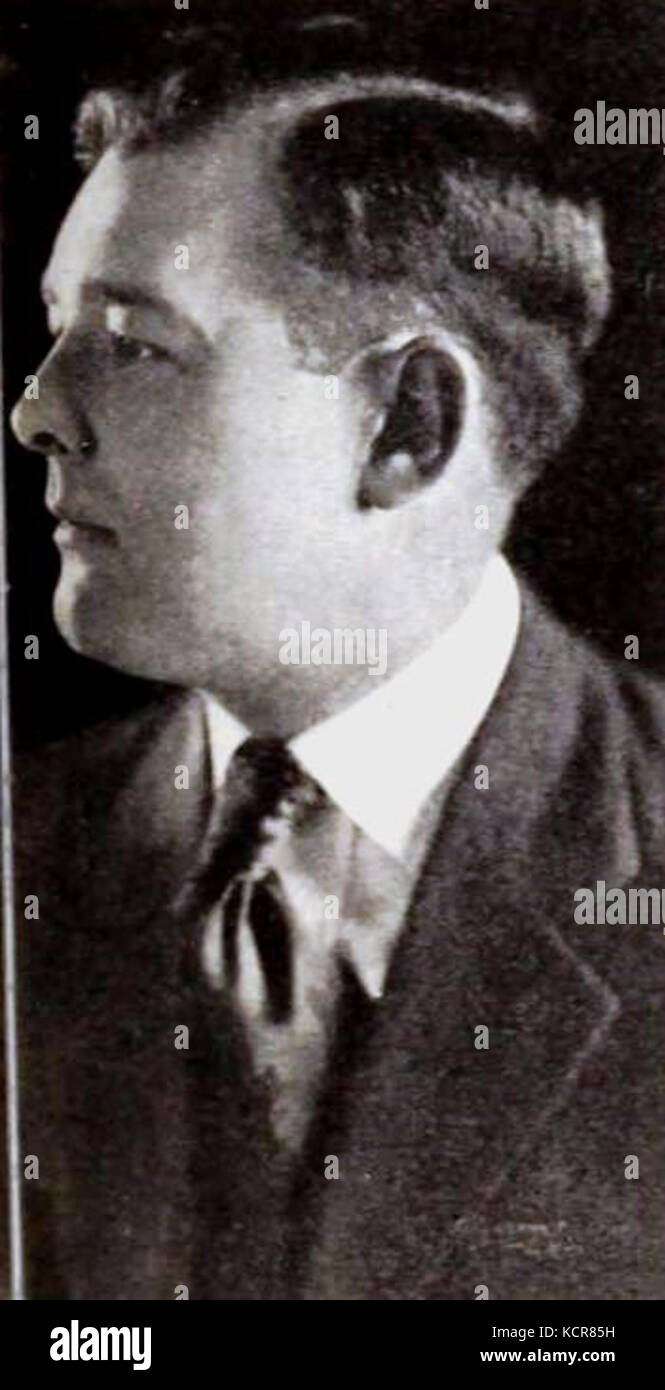 Chester Bennett Dec 1920 EH Stock Photo - Alamy