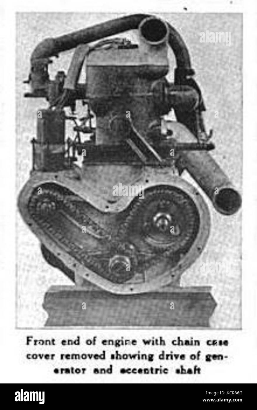 Handley Knight Engine 1920 Stock Photo - Alamy