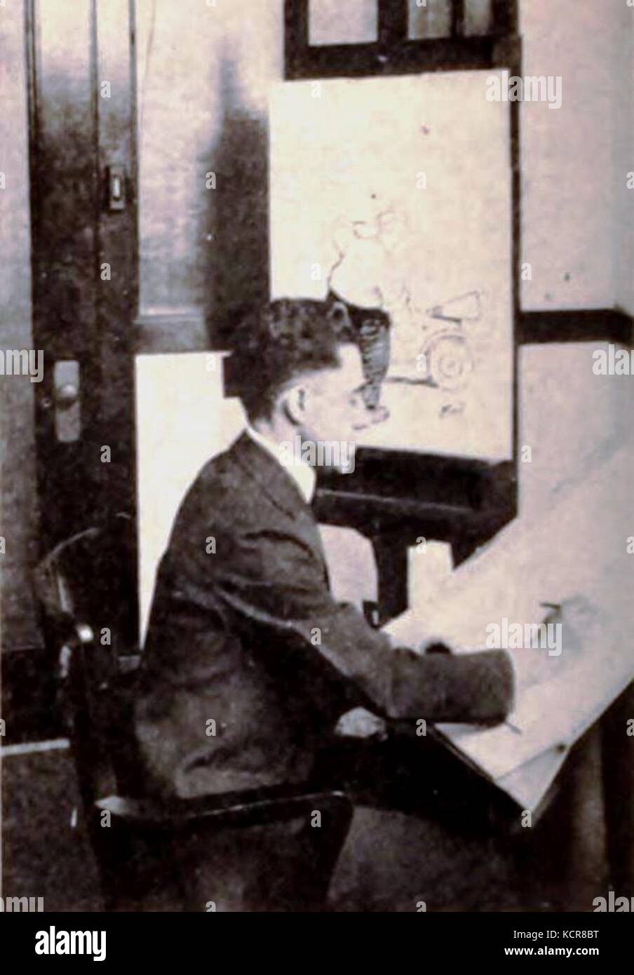 Frank King Dec 1920 EH Stock Photo - Alamy