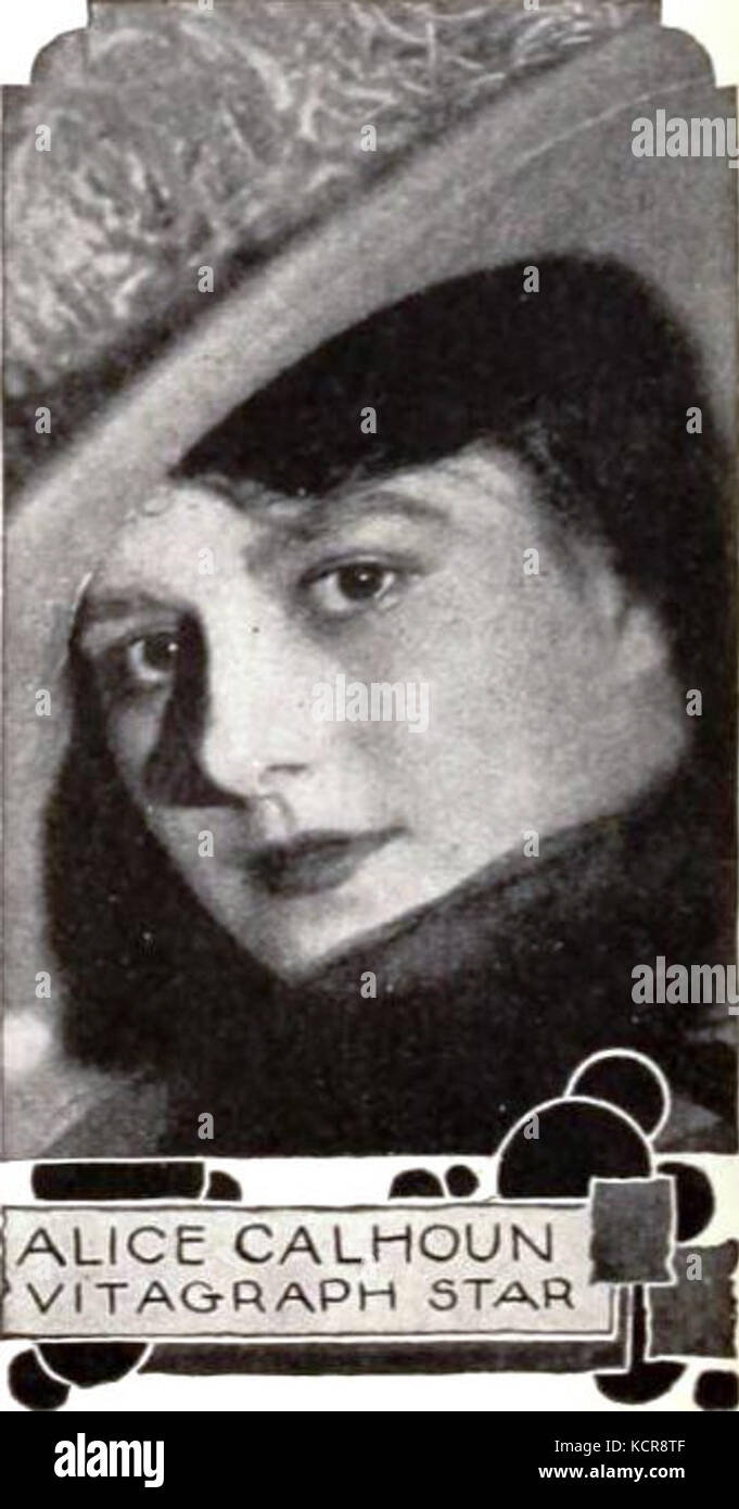 Alice Calhoun 11 Jan 8 1921 EH Stock Photo - Alamy