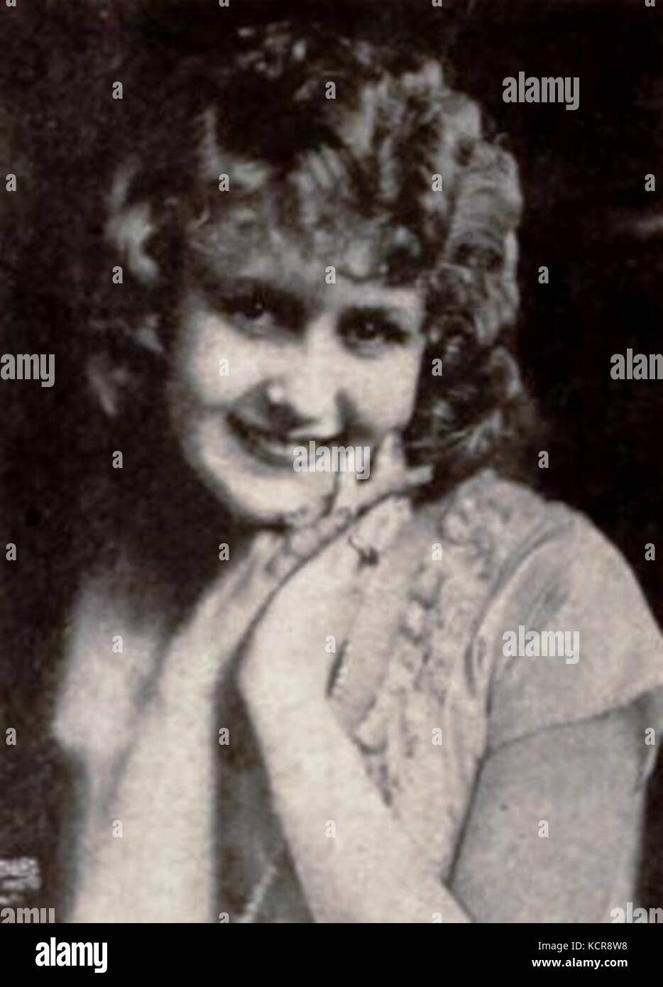 Clara Horton Jan 1921 EH Stock Photo - Alamy