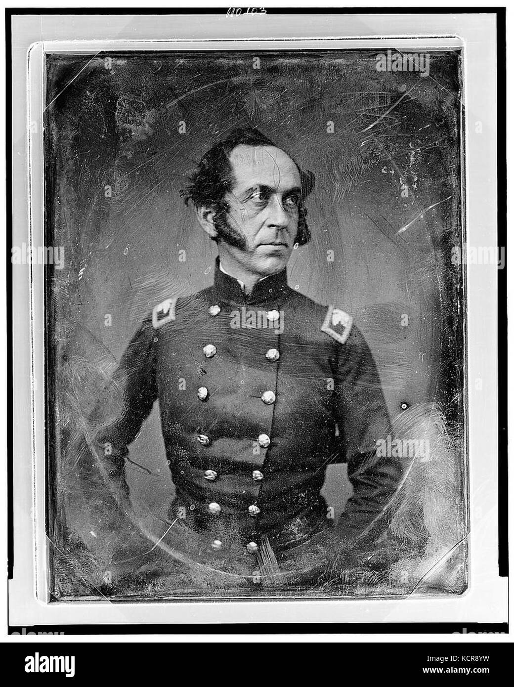 Col. James Duncan, U.S. Army, three quarters to the right, in military ...