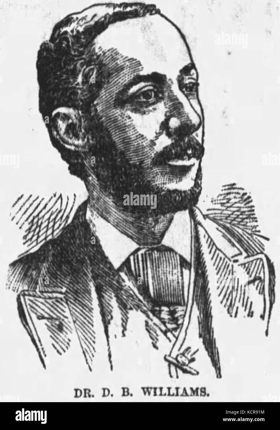 D B Williams 1892 Stock Photo - Alamy