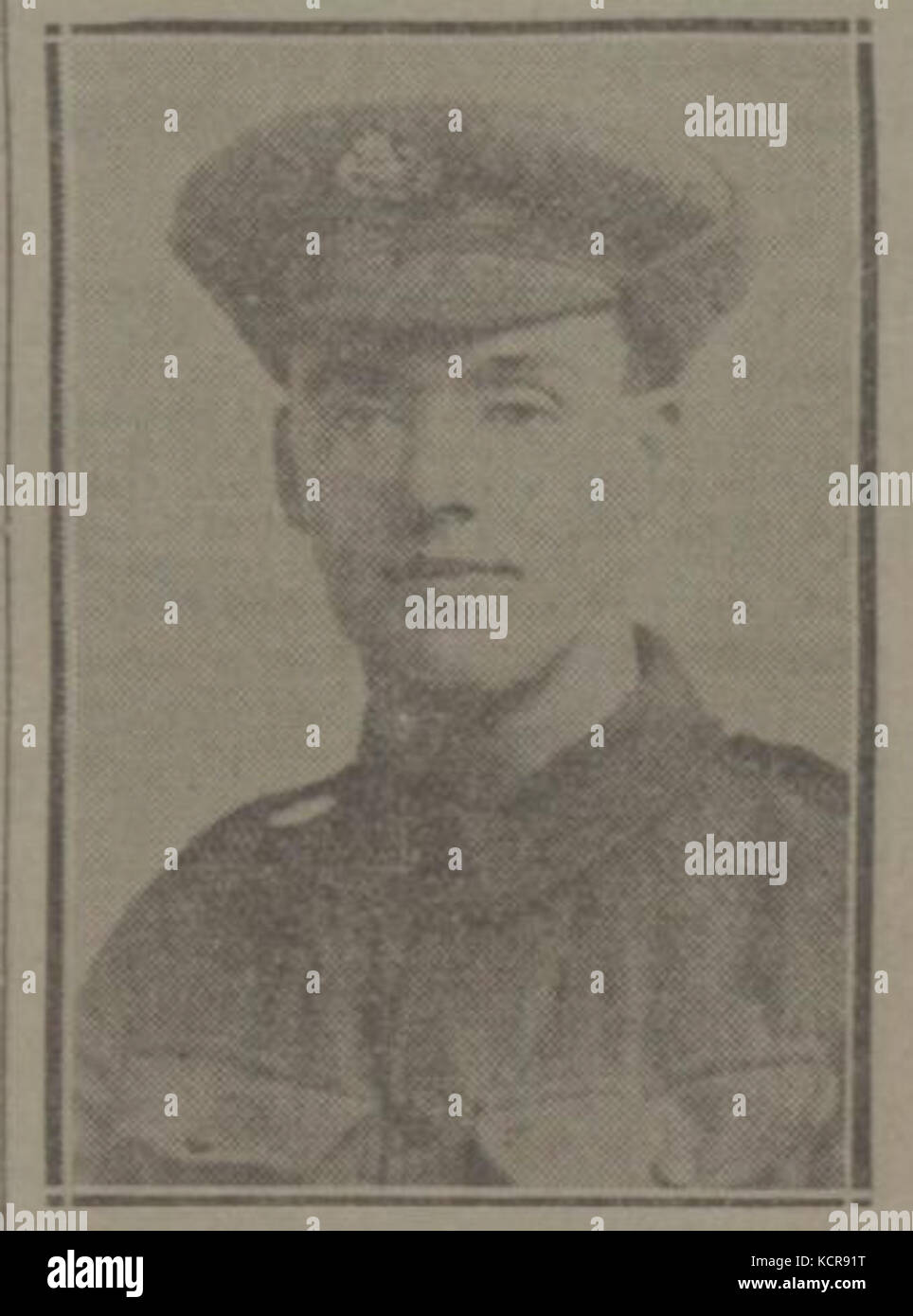 George Sanders VC Stock Photo - Alamy