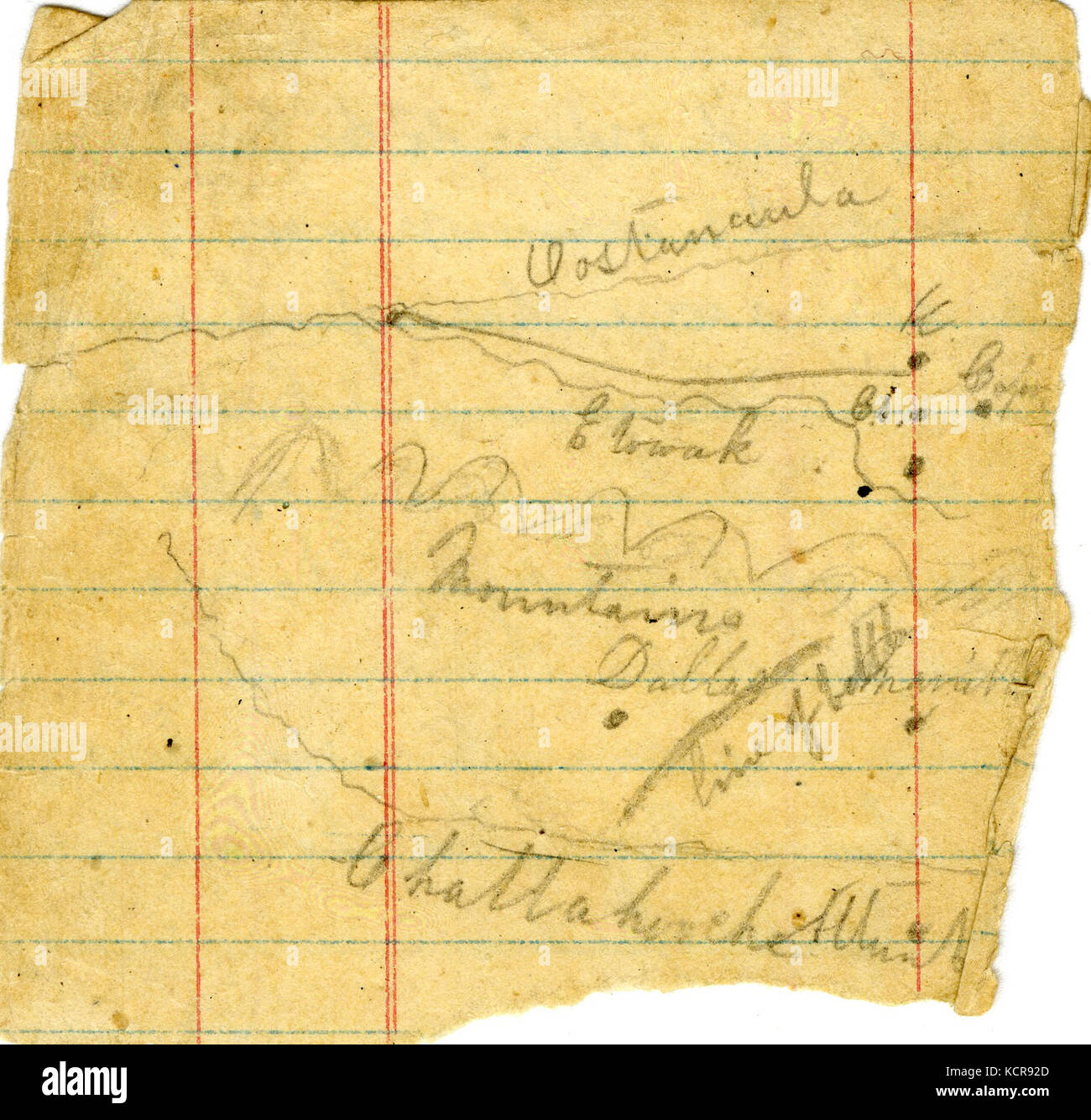Hand drawn map of the Battle of Dallas, Ga., 1862 1865 Stock Photo - Alamy