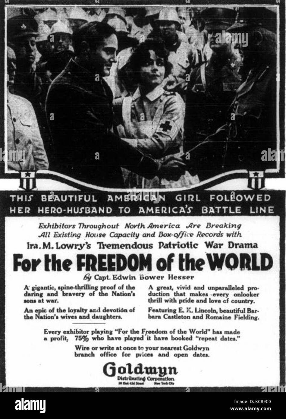 World war propaganda 1917 Black and White Stock Photos & Images - Alamy