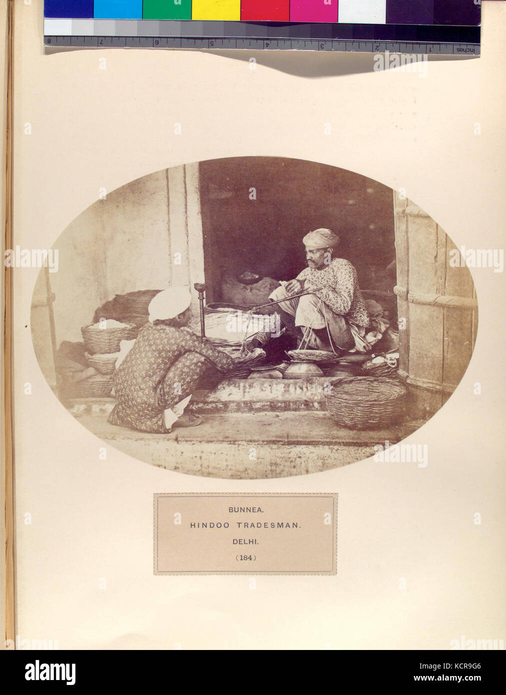 This image captures Bunnea, a Hindu tradesman from Delhi. It highlights ...