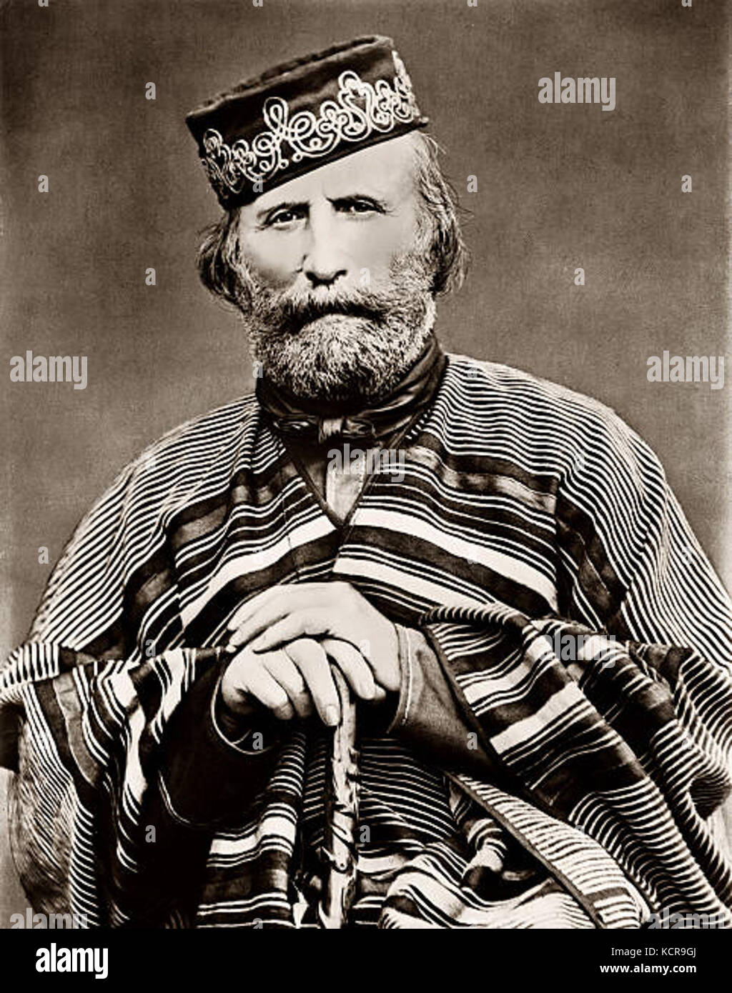 Giuseppe Garibaldi 1866 Stock Photo - Alamy