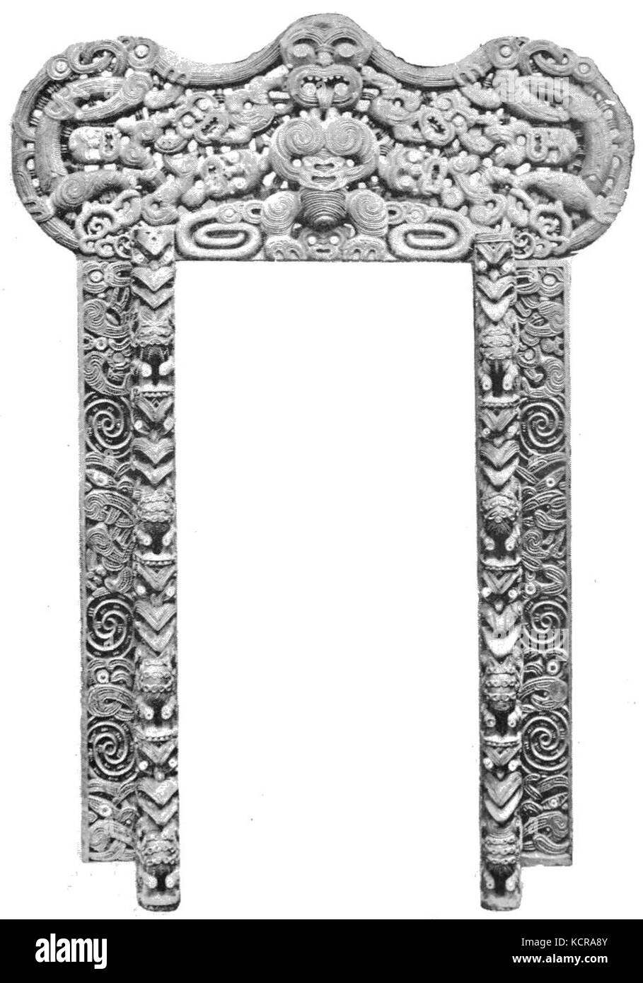 This image represents Hawaiki, a term referring to a mythological ...