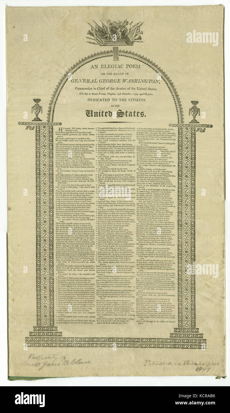 Broadside poem hi-res stock photography and images - Alamy