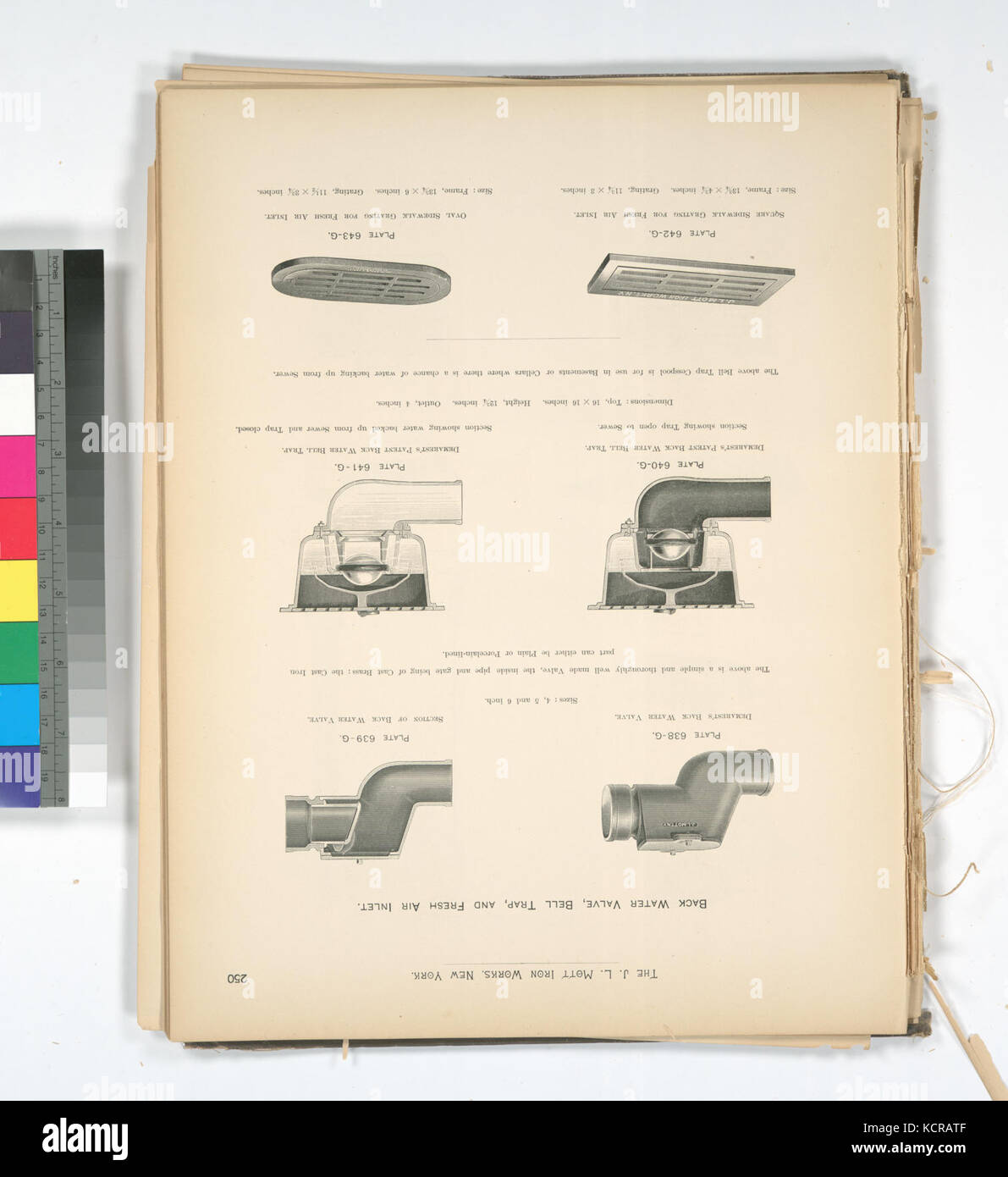 Back Water Valve, Bell Trap, and Fresh Air Inlet (NYPL b15260162 487552 ...