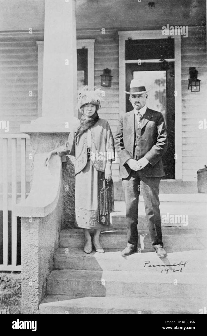 Dr. and Mrs. John R. Brinkley Stock Photo - Alamy