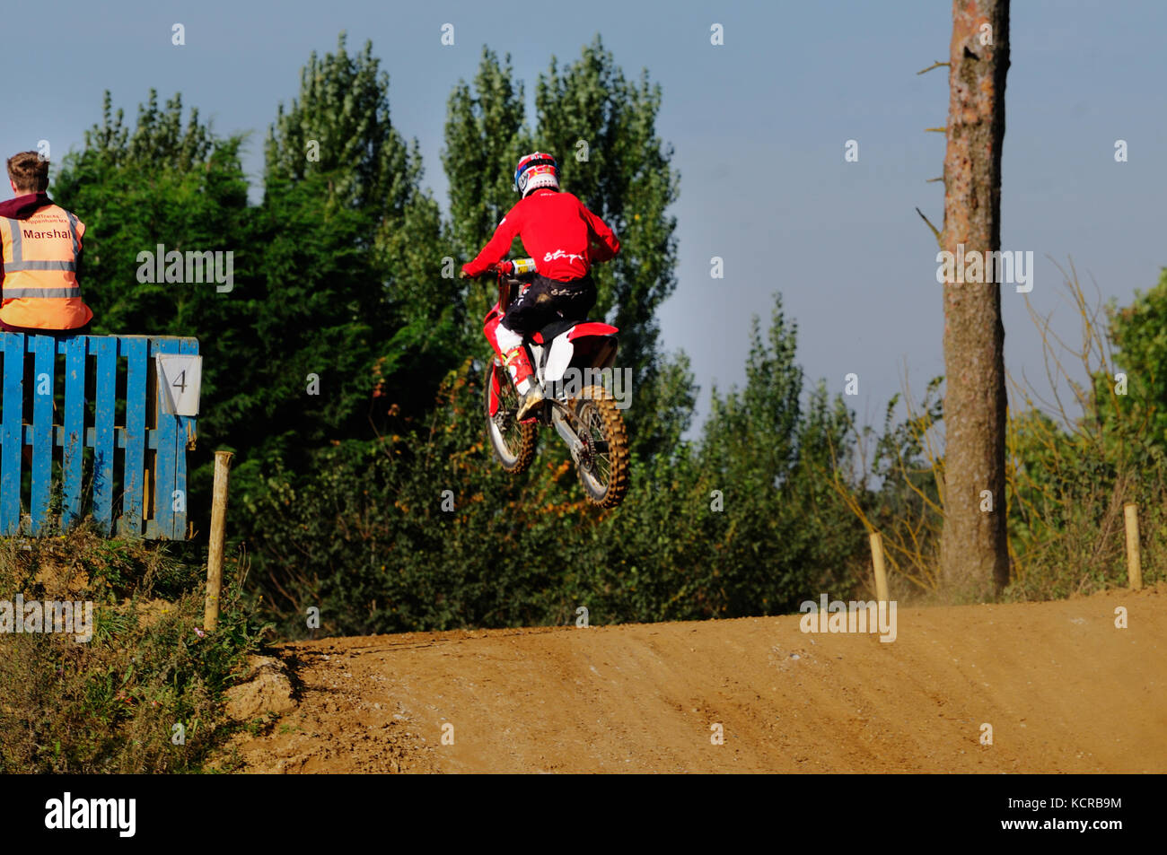 motocross bikes in action Stock Photo - Alamy