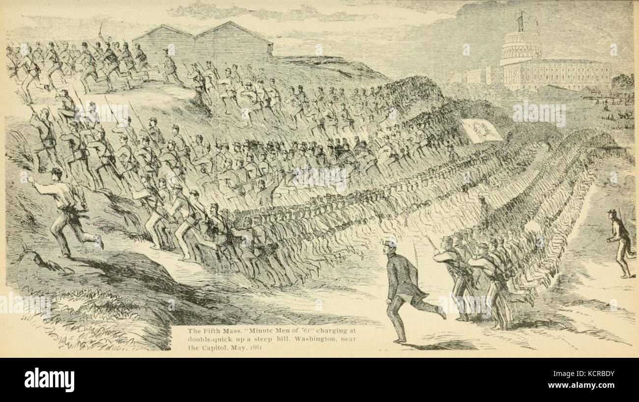 The Fifth Regiment Massachusetts Volunteer Infantry was a unit in the ...