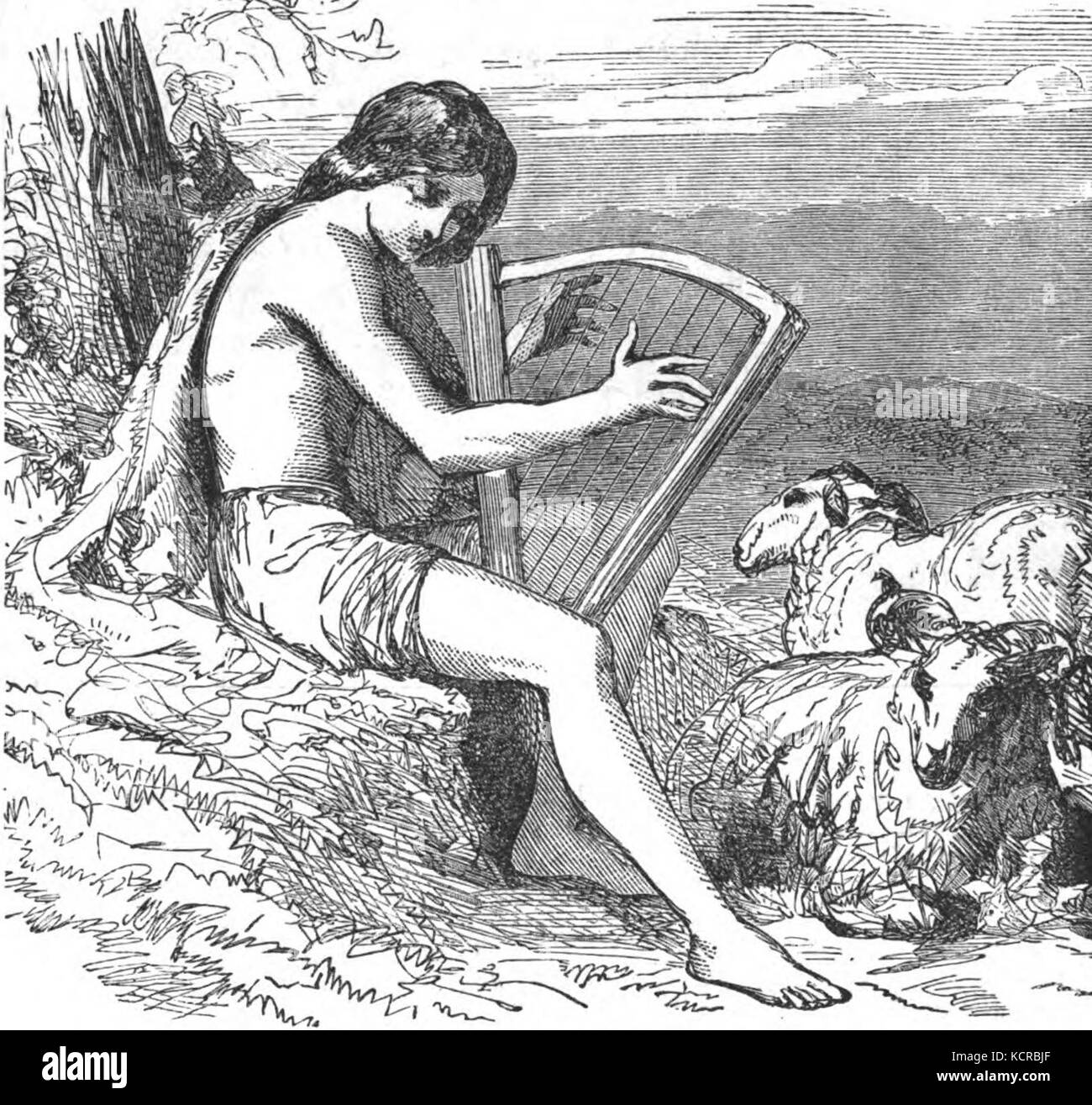 King david and his musicians hi-res stock photography and images - Alamy