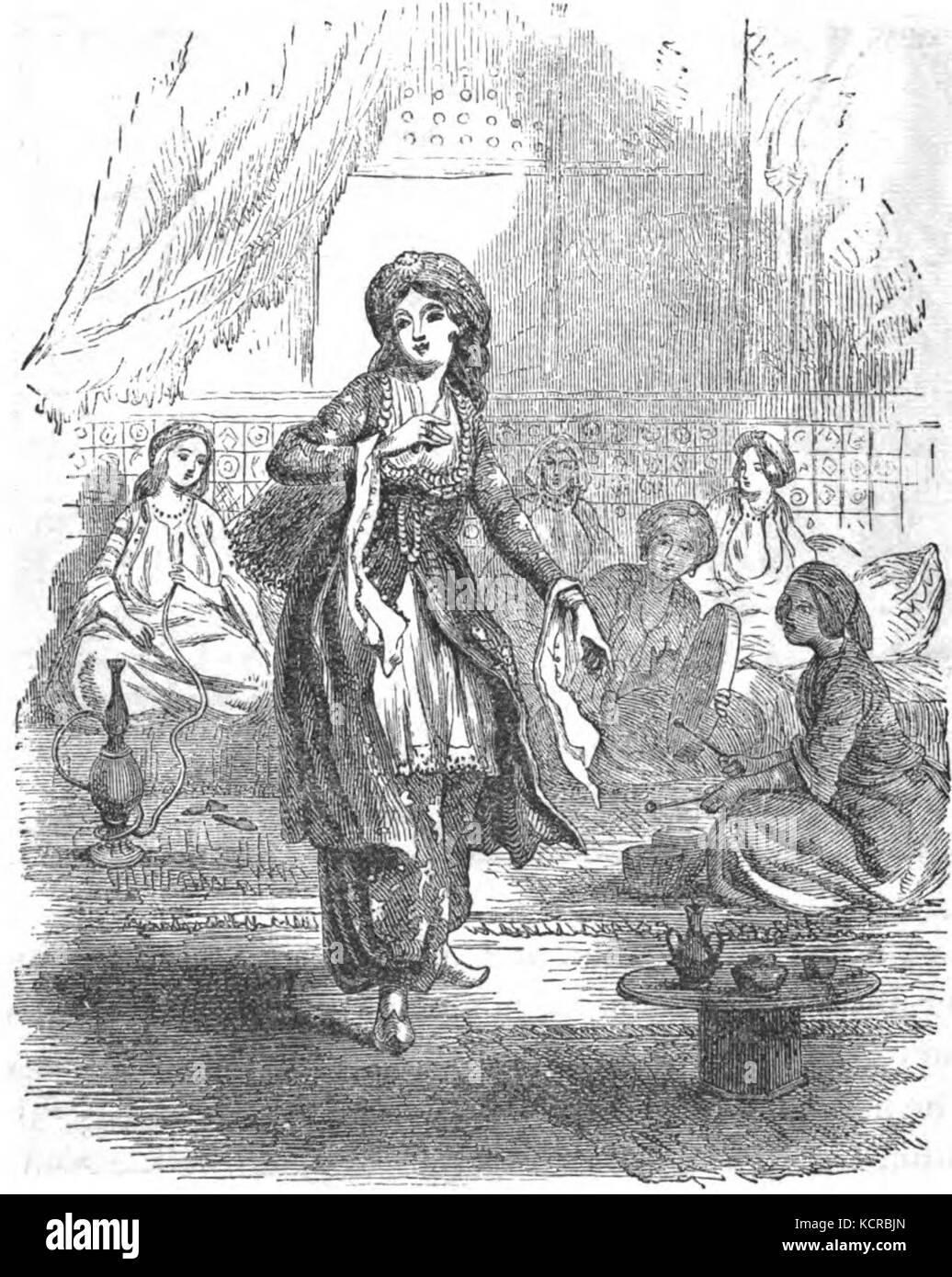 Eastern dancing girl Stock Photo - Alamy