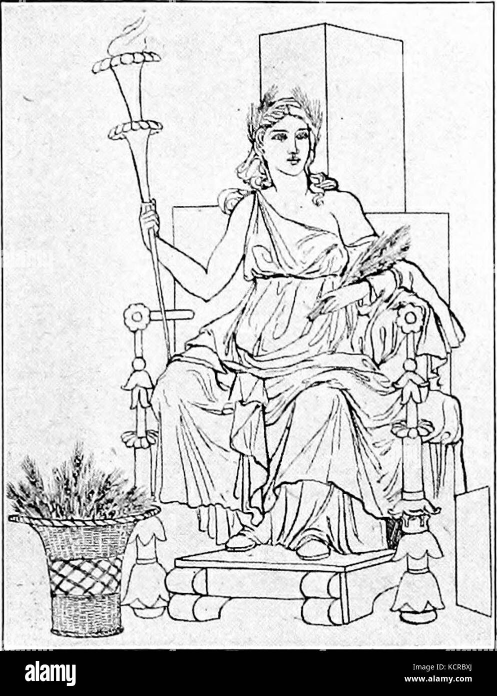 Ceres, the goddess of seed and harvest (35272589436 Stock Photo - Alamy