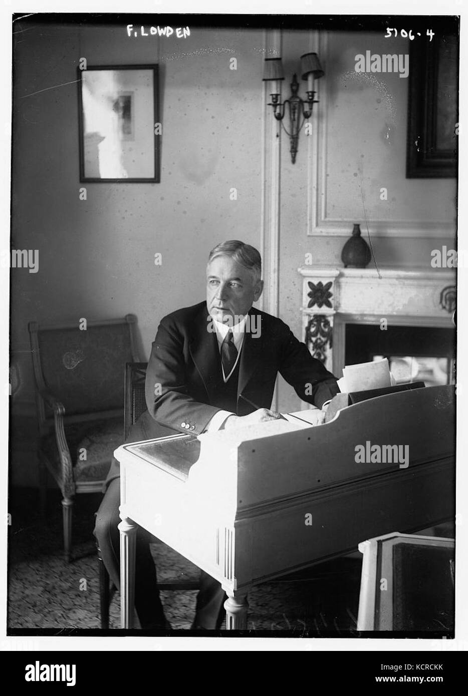 Frank Orren Lowden in 1920 Stock Photo - Alamy