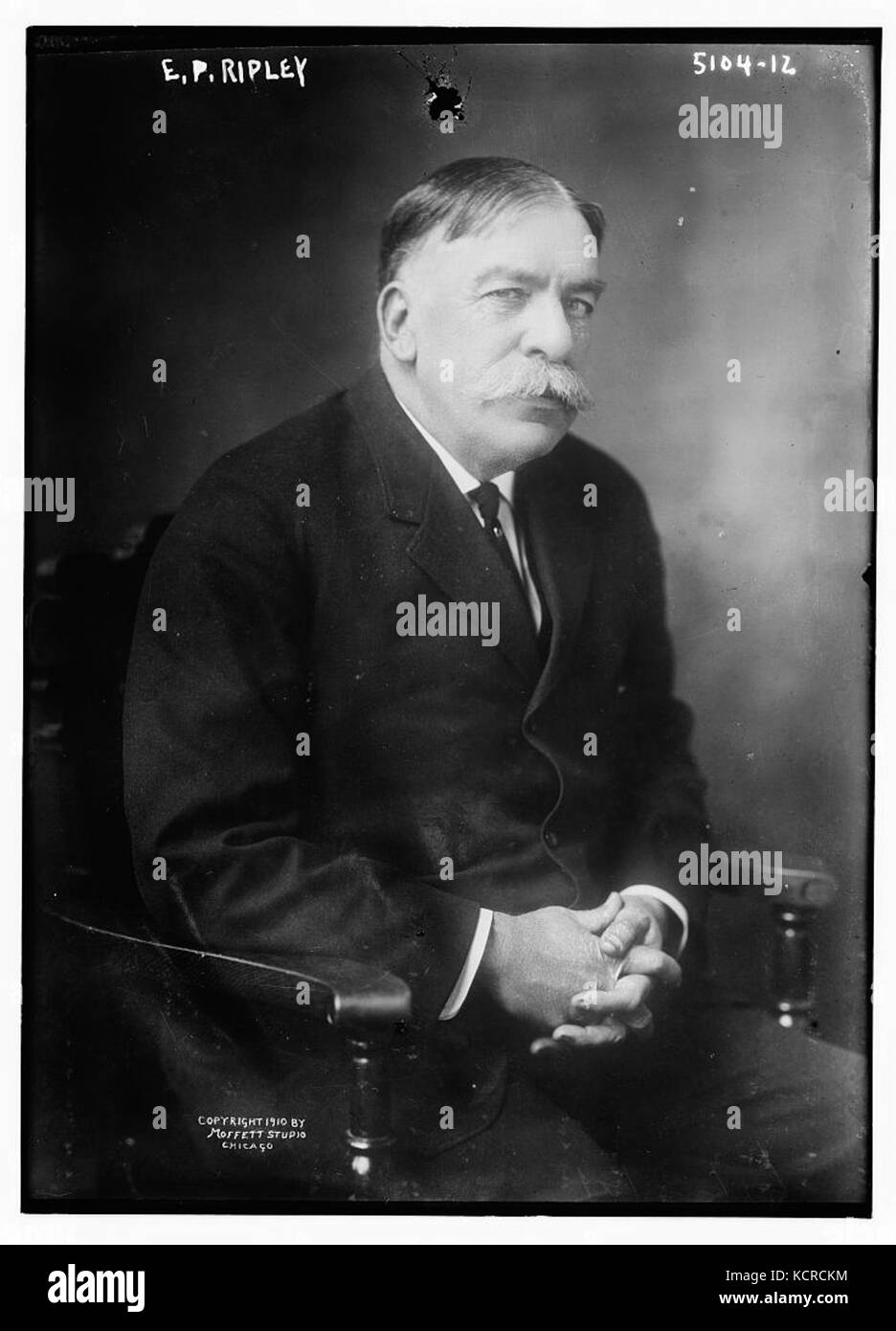 Edward Payson Ripley in 1920 Stock Photo - Alamy