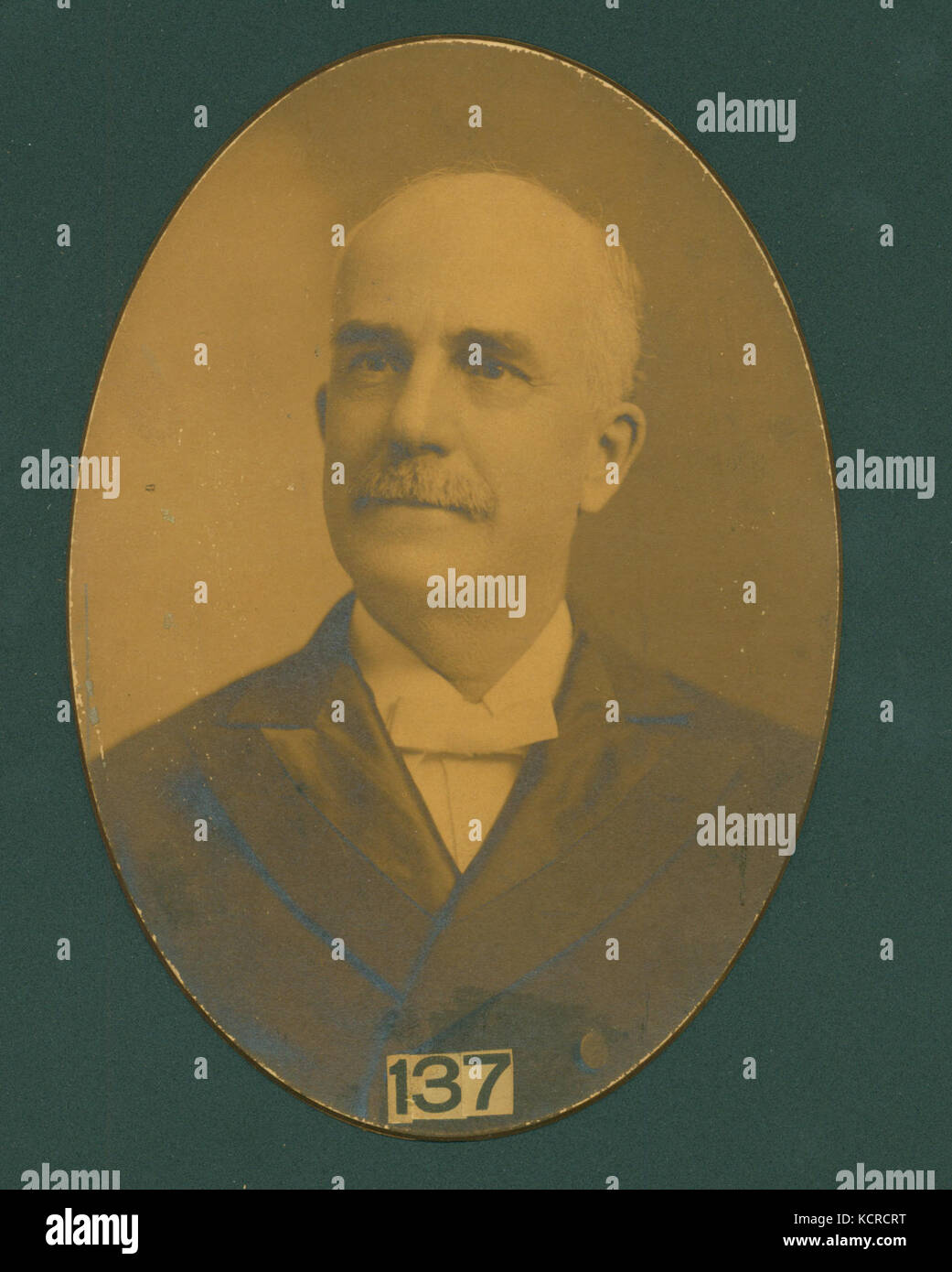 Portrait of C. A. Wilson, a Union Army veteran from the American Civil ...