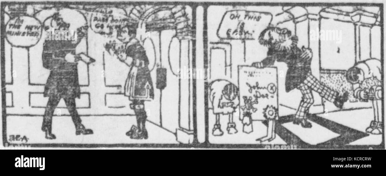 This cartoon humorously critiques the design and simplicity of American ...