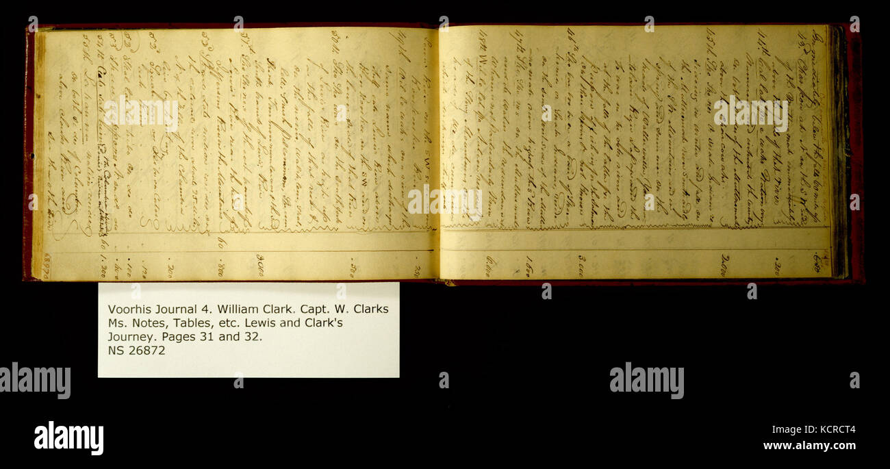 Clark Family Collection Volume 4. Voorhis Journal No. 4, pages 31 32 ...