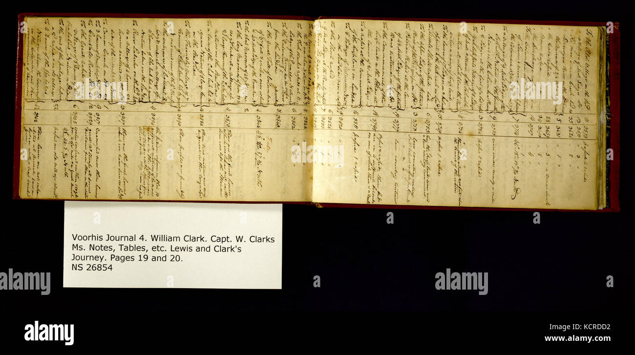 Clark Family Collection Volume 4. Voorhis Journal No. 4, pages 19 20 ...