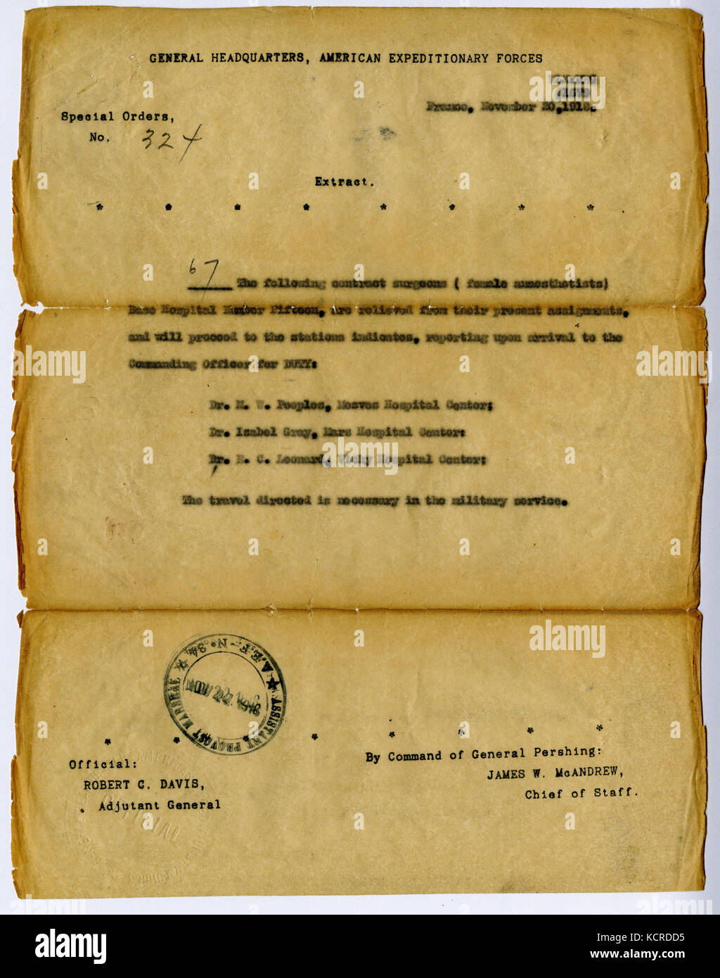 General john pershing map hi-res stock photography and images - Alamy