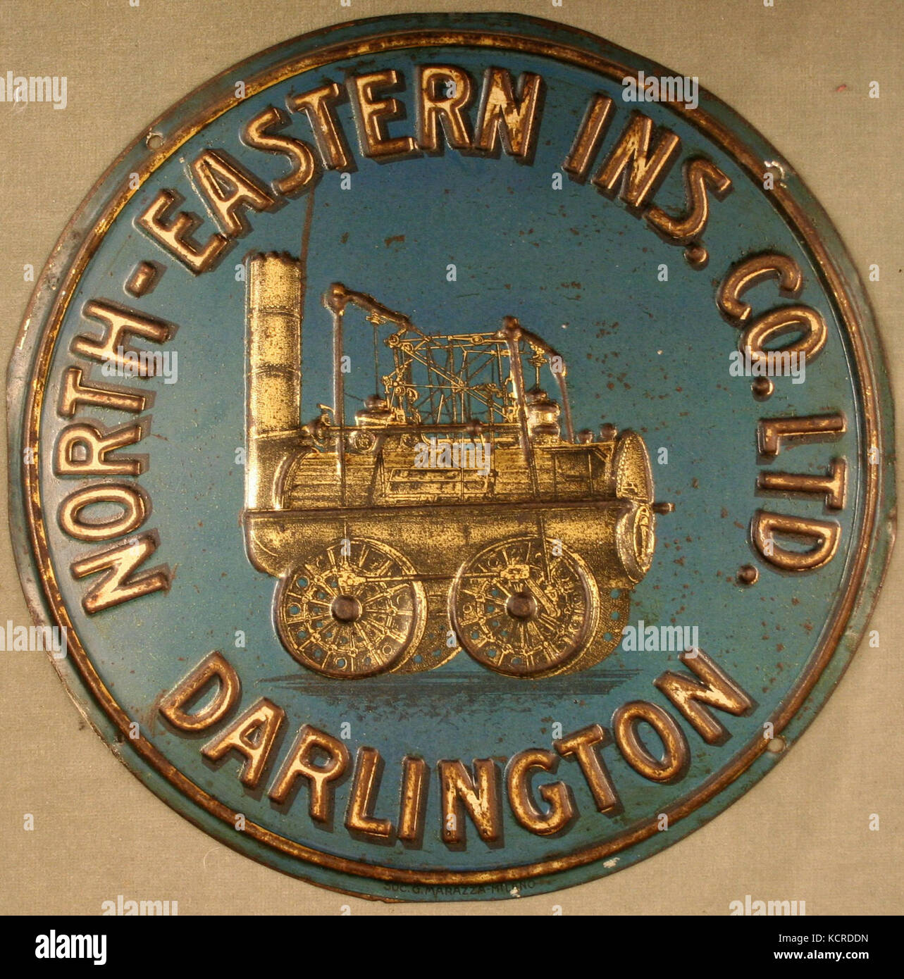England darlington map hi-res stock photography and images - Alamy