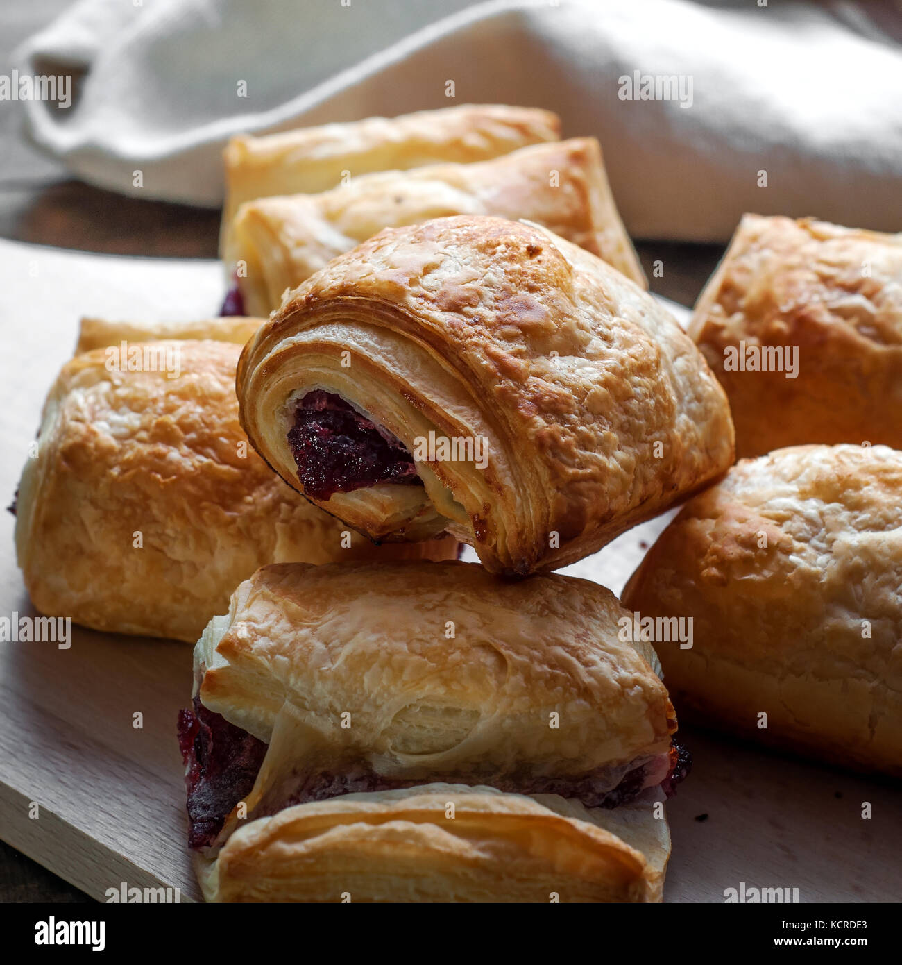 Fresh baked pastries hi-res stock photography and images - Alamy