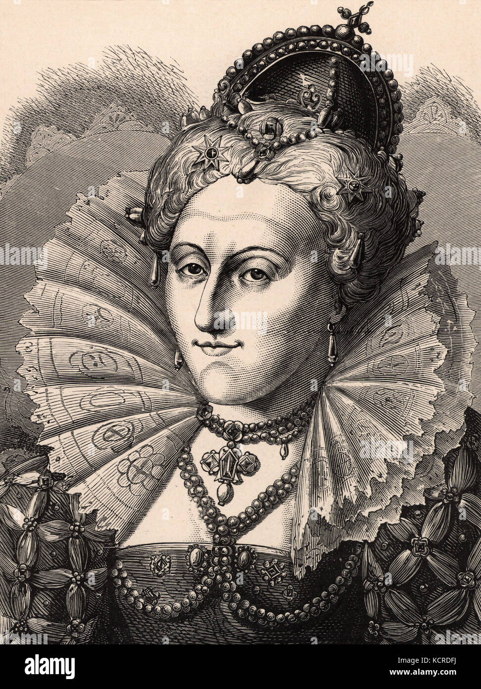 Elizabeth I queen of England from 1558 Stock Photo - Alamy