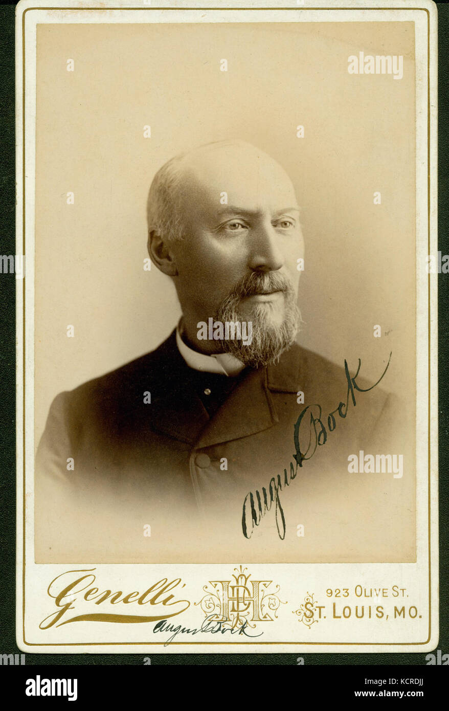 August Bock (Union veteran Stock Photo - Alamy