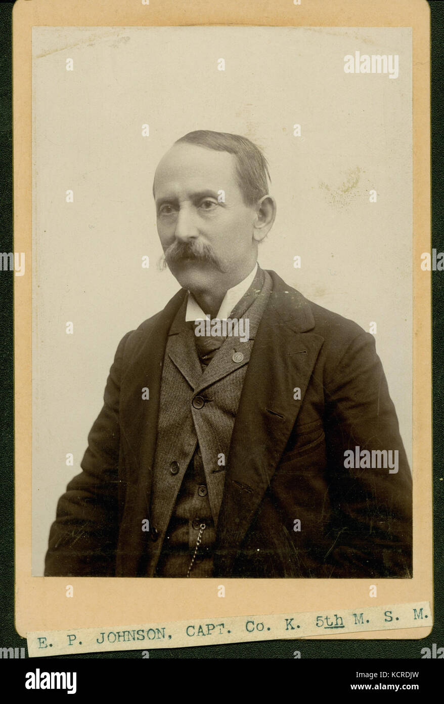 E. P. Johnson (Union veteran Stock Photo - Alamy