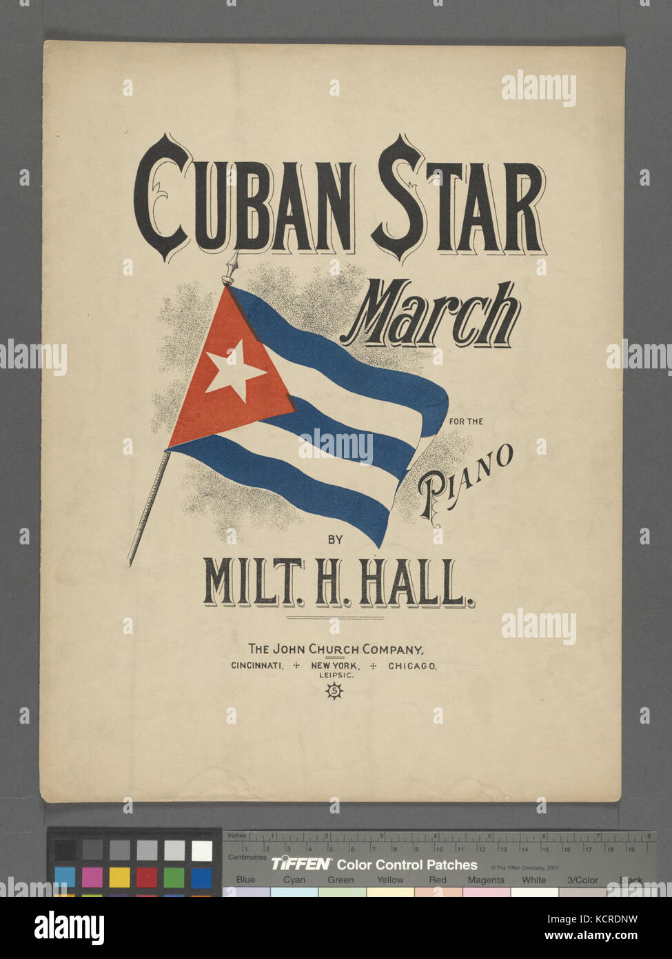 Cuban star (NYPL Hades 610008 1255611 Stock Photo - Alamy