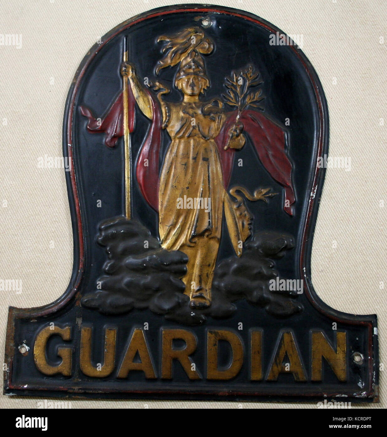 Fire mark for Guardian Assurance Company, Limited in London, England ...