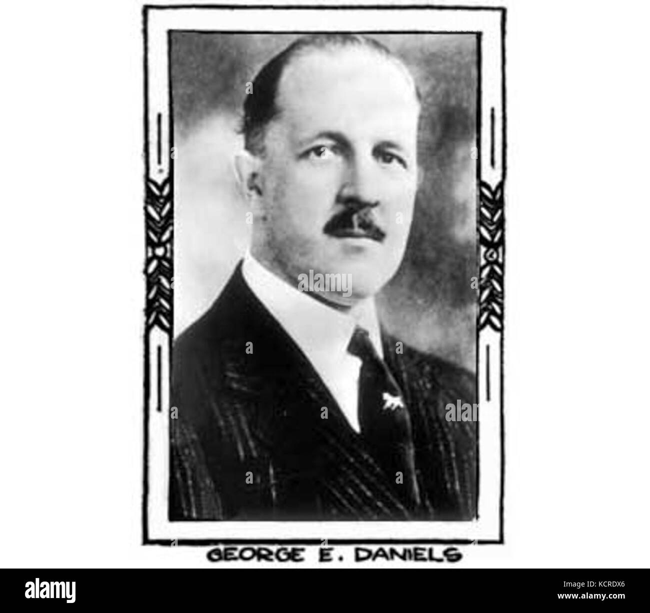 George Emory Daniels in 1914 Stock Photo - Alamy