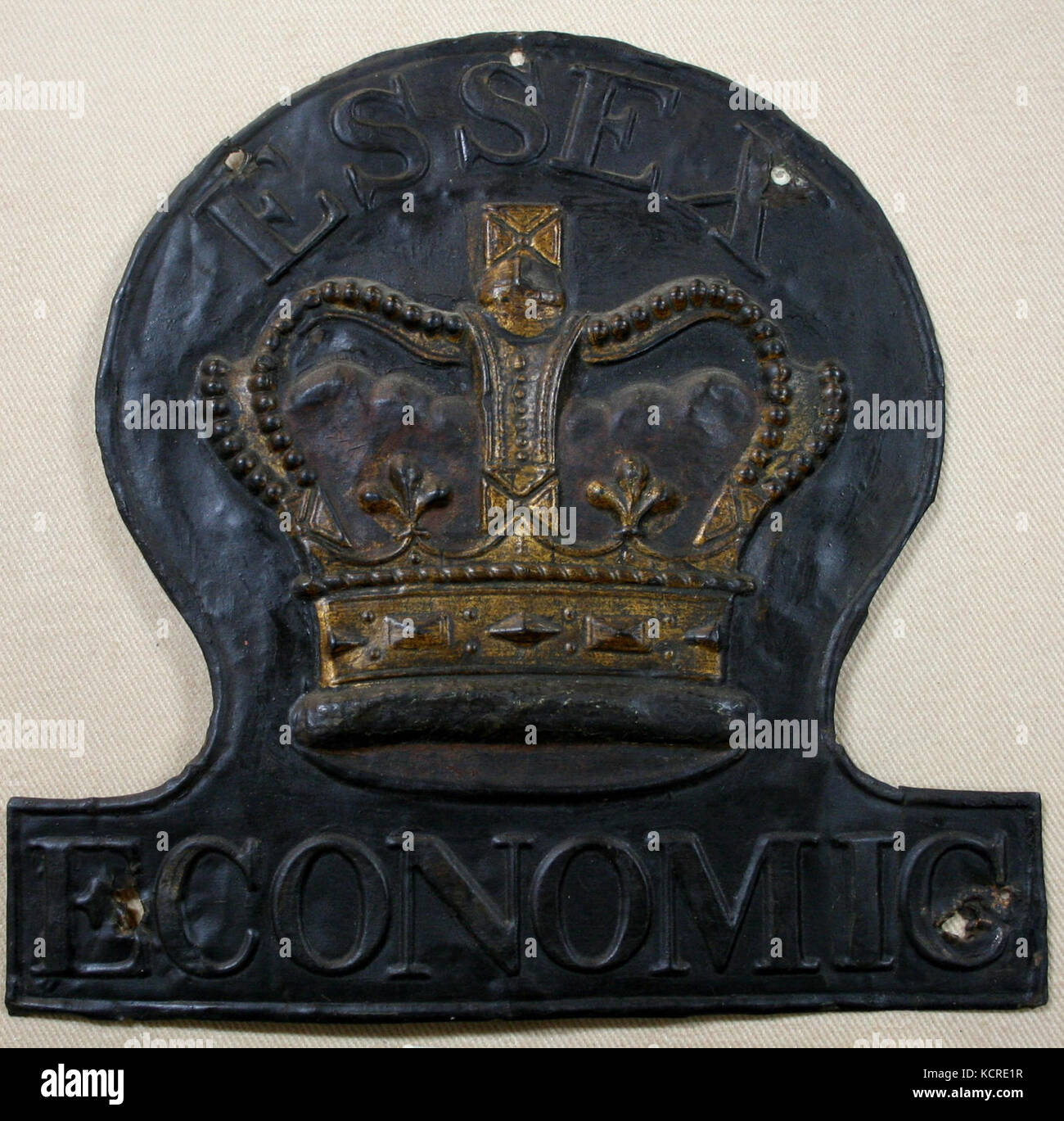 Fire mark for Essex Economic Fire Office in Chelmsford, England Stock ...