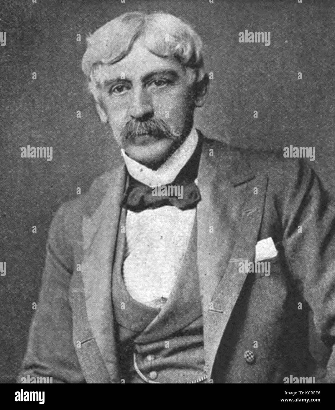Bret Harte's Portrait Stock Photo - Alamy