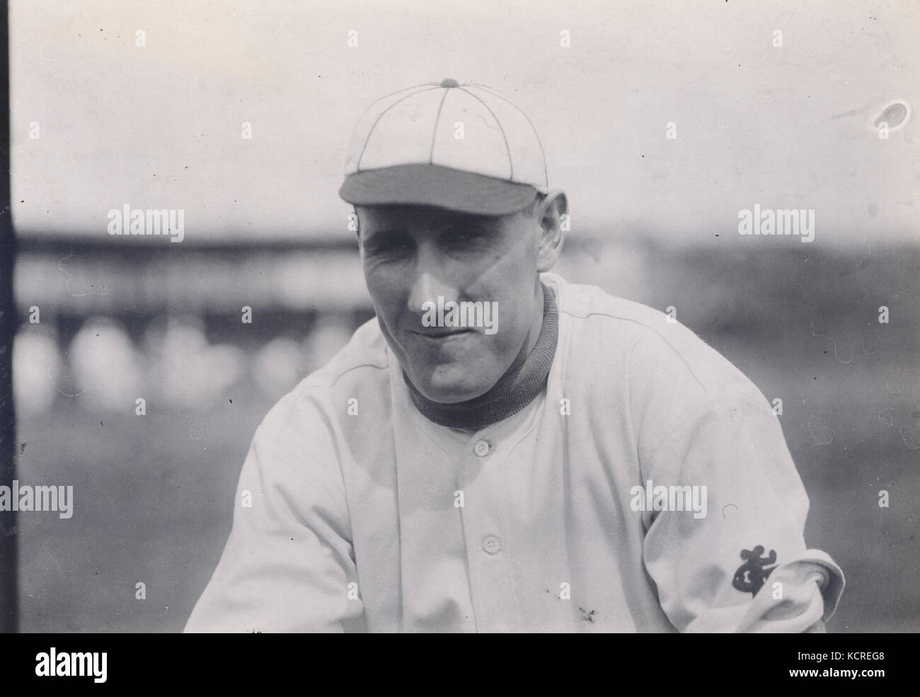Edward Konetchy (probably). First base, St. Louis Cardinals, 1912 Stock ...