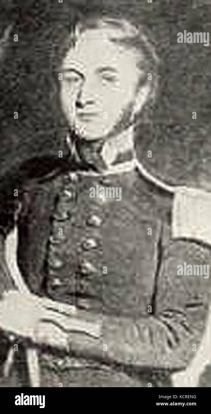 Captain John Wickham Stock Photo - Alamy